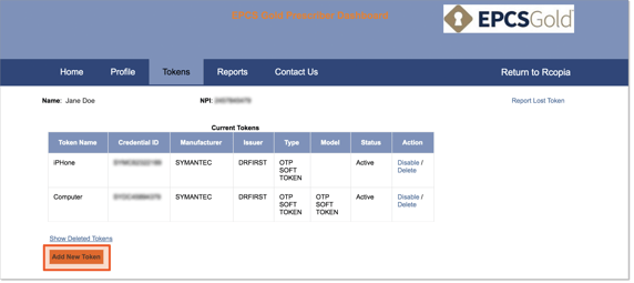 How to Set up EPCS on a New Cell Phone (EPCS Soft Token)