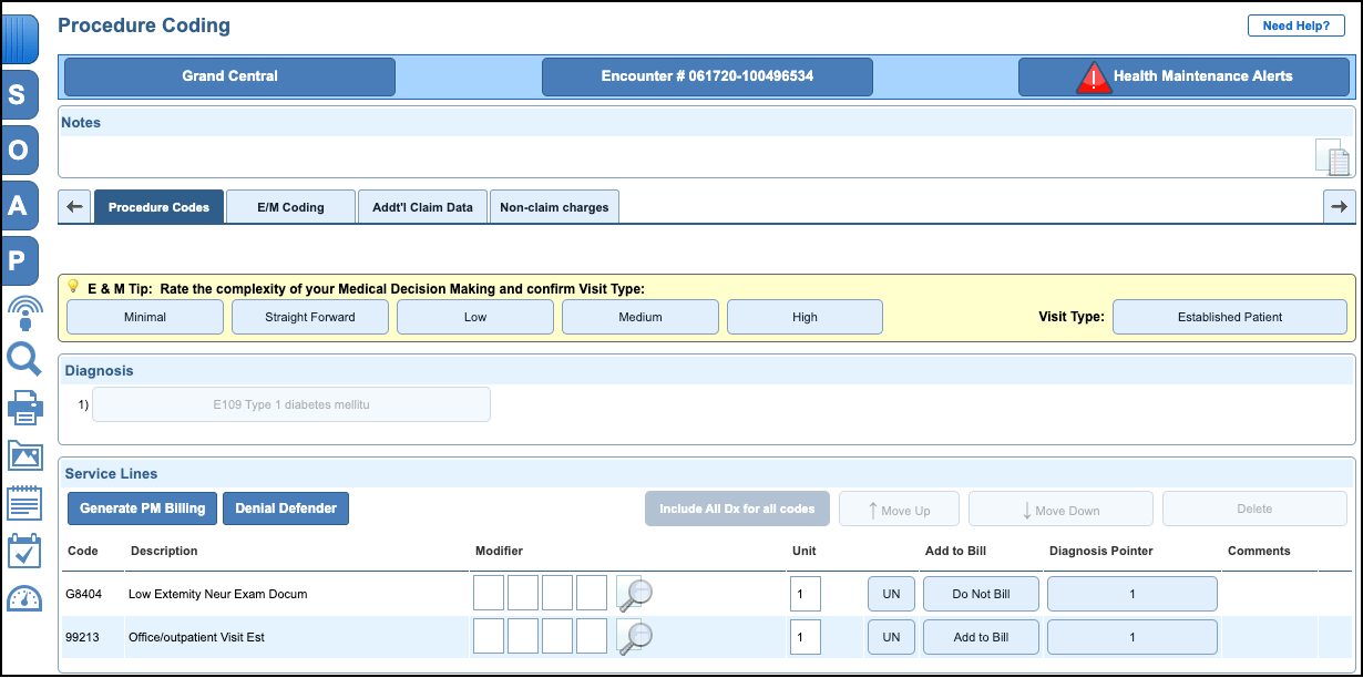 DOCUMENTING MIPS - in Podiatry Specific NextGen Office EHR